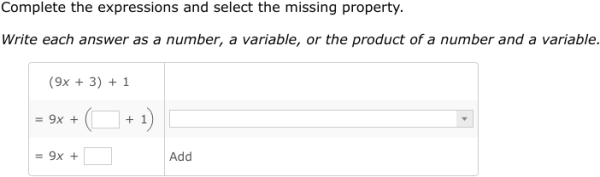 IXL - Write equivalent expressions using properties (Class VII maths practice)
