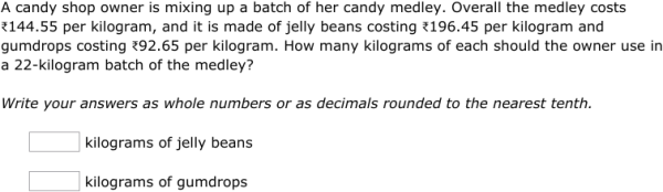 IXL - Weighted averages: word problems (Class IX maths practice)