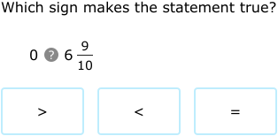IXL - Compare rational numbers (Class VII maths practice)