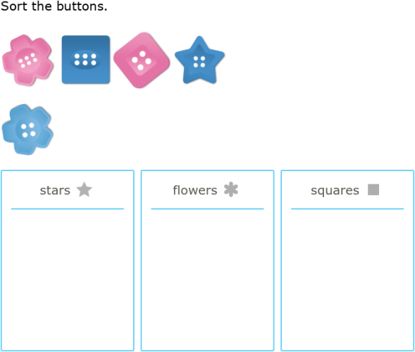 IXL - Classify and sort (Upper kindergarten maths practice)
