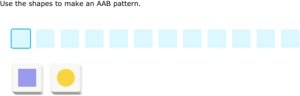 IXL - Make a repeating pattern (Class III maths practice)