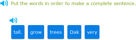 IXL - Unscramble the words to make a complete sentence (Class II ...