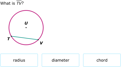 IXL - Parts of a circle (Class VIII maths practice)