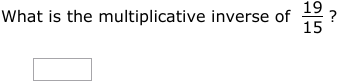 IXL - Reciprocals and multiplicative inverses (Class VIII maths practice)