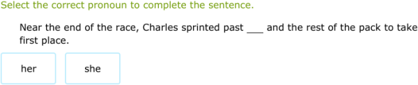 IXL - Compound subjects and objects with pronouns (Class VII English ...