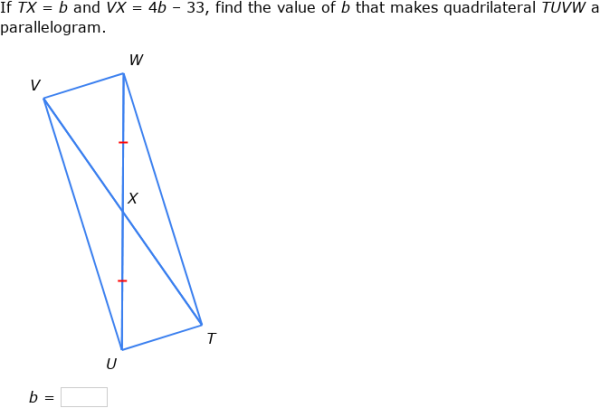 IXL - Proving a quadrilateral is a parallelogram (Class IX maths practice)