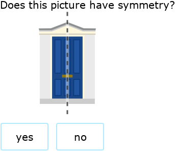IXL - Introduction to symmetry (Upper kindergarten maths practice)