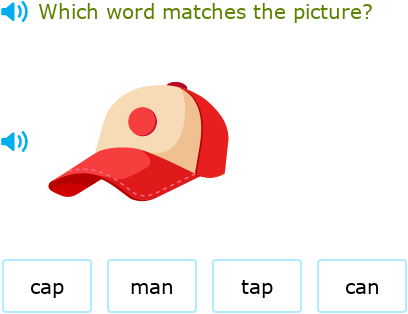 IXL - Choose the short a word that matches the picture (Upper ...
