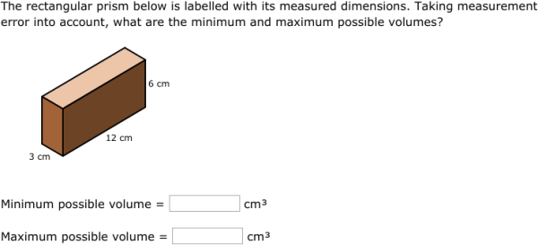 IXL - Minimum and maximum area and volume (Class X maths practice)