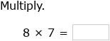 IXL - Multiply by 8 (Class III maths practice)