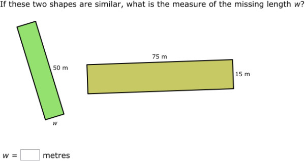 IXL - Side lengths and angle measures of similar figures (Class VIII ...