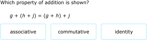 IXL - Properties of addition and multiplication (Class VIII maths practice)