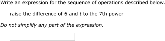 IXL - Write variable expressions (Class VIII maths practice)