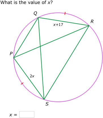 IXL - Arcs and chords (Class X maths practice)