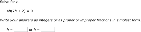 IXL - Solve a quadratic equation using the zero product property (Class ...