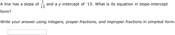 IXL - Slope-intercept form: write an equation (Class XI maths practice)