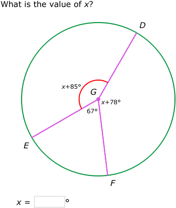 IXL - Central angles (Class X maths practice)