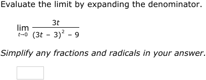 IXL - Find limits involving factorisation and rationalisation (Class XI maths practice)