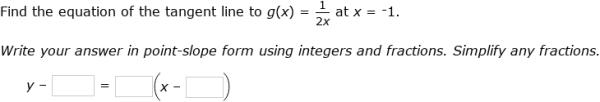 IXL - Find equations of tangent lines using limits (Class XI maths practice)