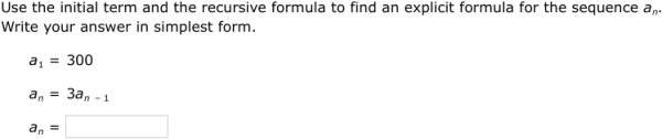 IXL - Convert between explicit and recursive formulas (Class XII maths ...