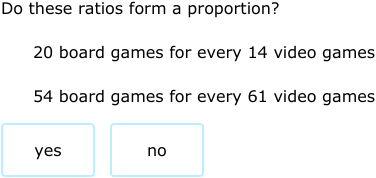 IXL - Do the ratios form a proportion: word problems (Class VIII maths ...