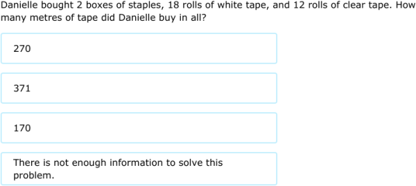 IXL - Word problems with extra or missing information (Class IV maths ...